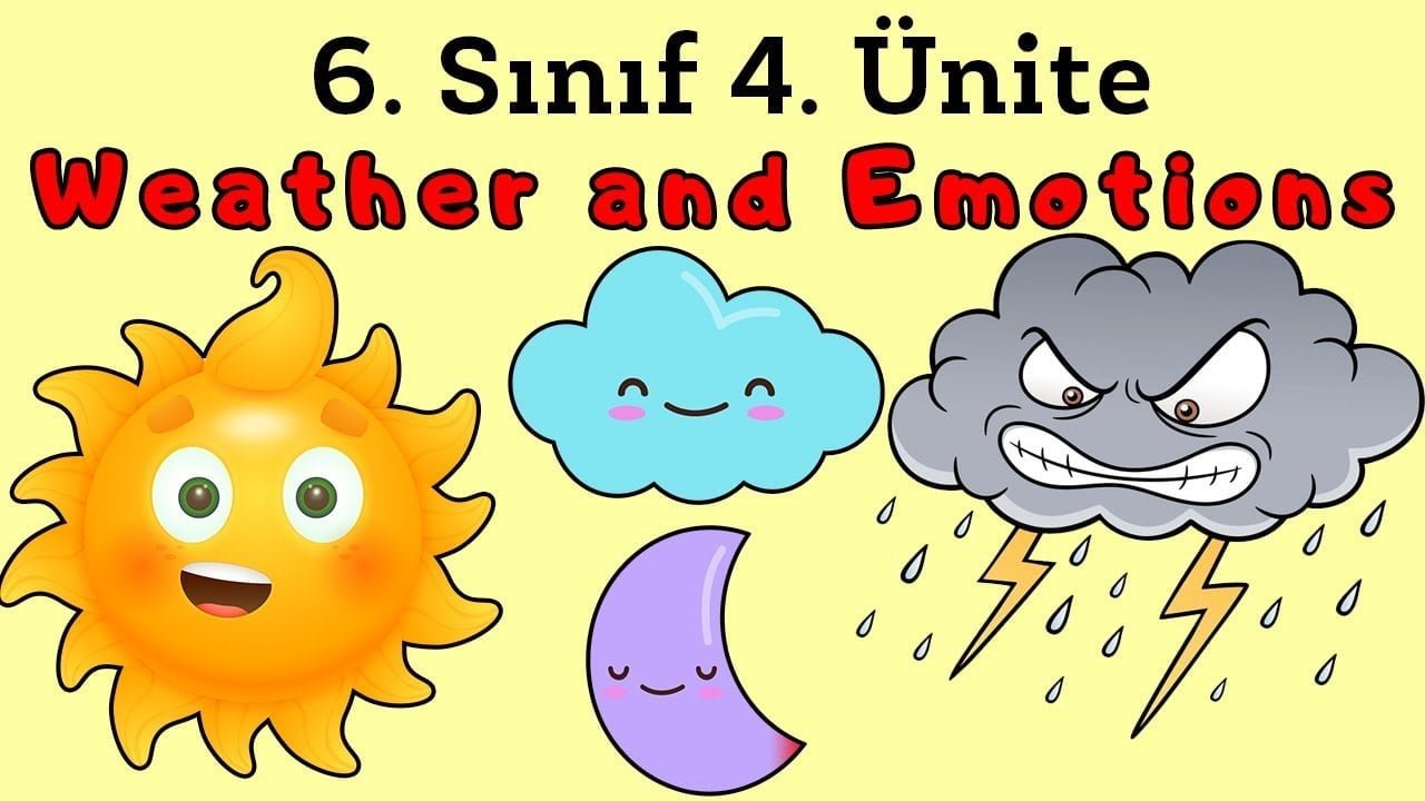 6. Sınıf 4. Ünite Weather And Emotions – Video - İngilizcele